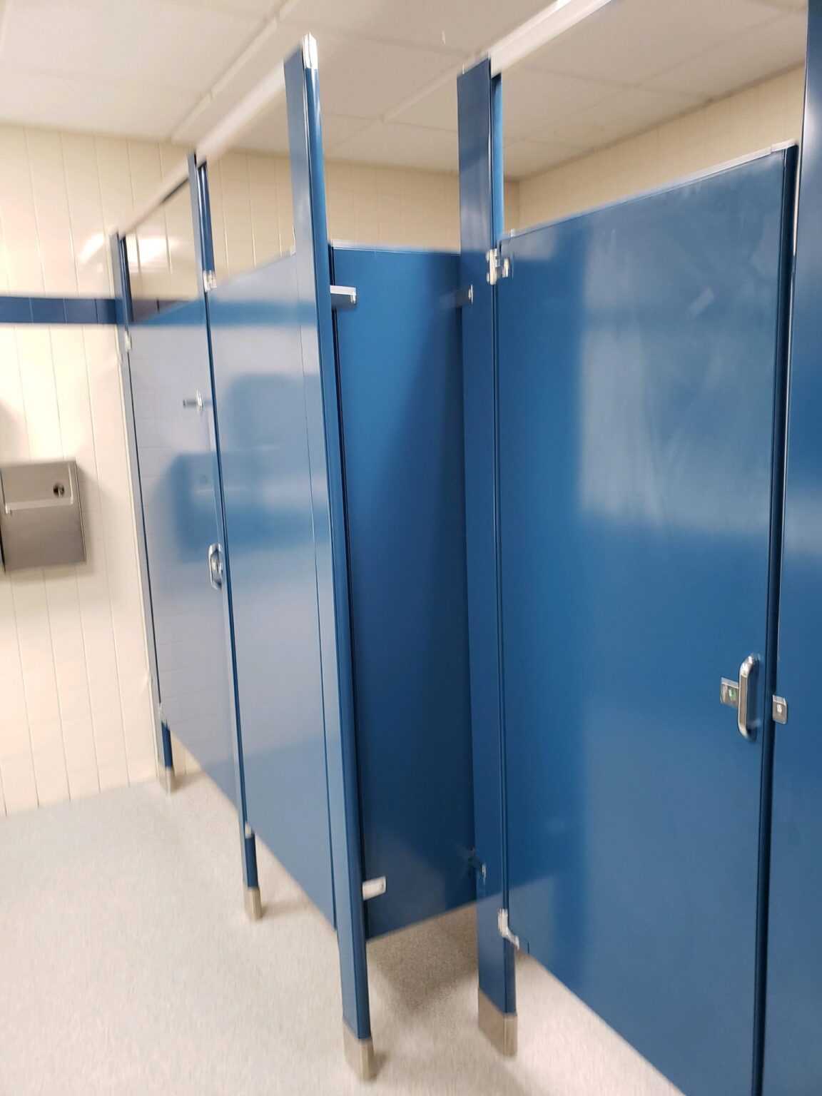 Are Powder Coated Toilet Partitions In Stock and Available for Quick Ship?