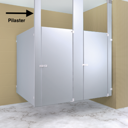 What are Toilet Partition Pilasters?