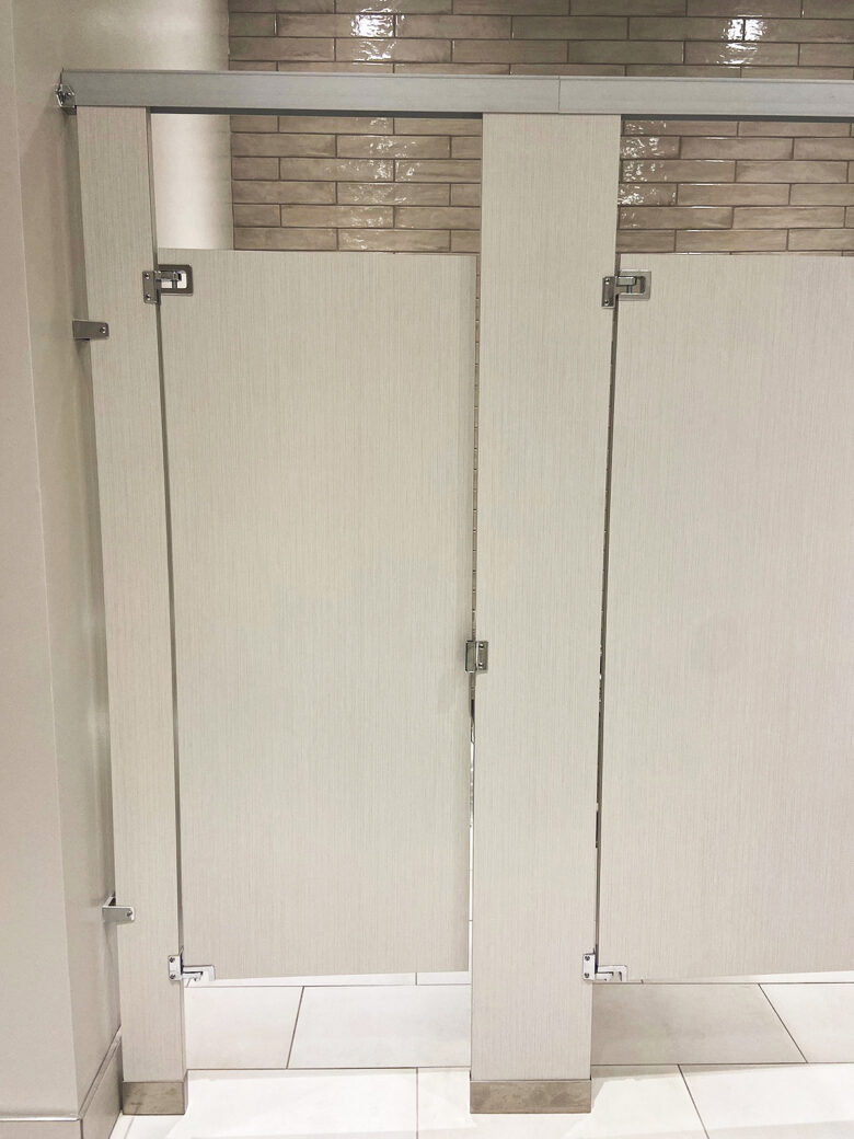 Are Plastic Laminate Toilet Partitions In Stock and Available for Quick Ship?